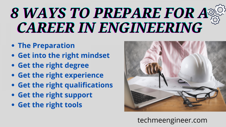 8 Best ways to Prepare for a Career in Engineering | Tech Me Engineer