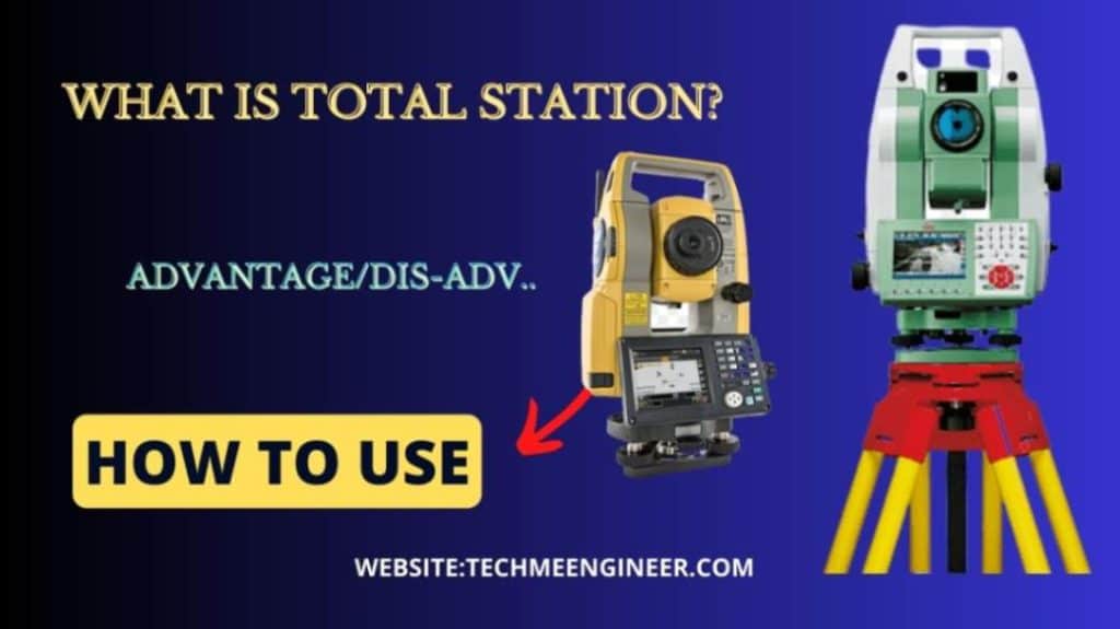 Total Station Survey Equipment for Civil Engineering, Construction, and ...