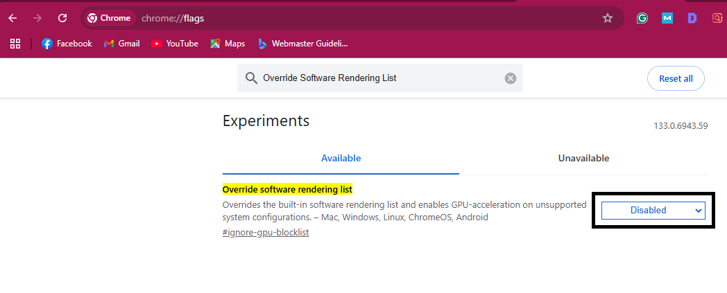 What Does Override Software Rendering List Do Complete Guide 2025